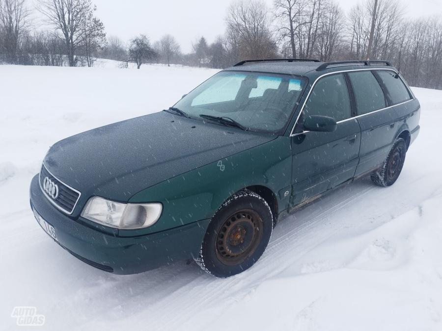Green Audi A6 1996 in Ignalina, with an engine capacity of 2.50 L and mileage of 500 thousand km for 600 €, photo 1 on AUTOMOTO.COM.LV