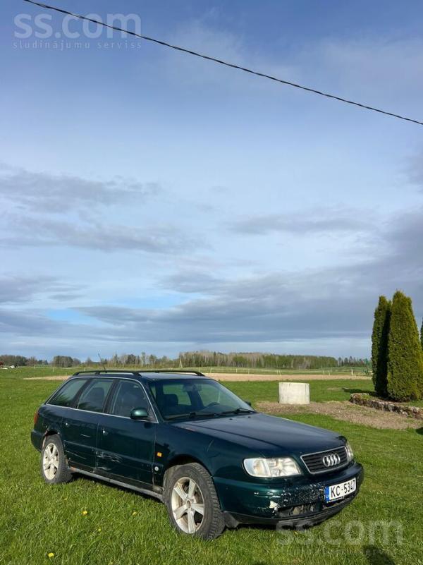 Green Audi A6 1996 in Kuldiga, with an engine capacity of 2.50 L and mileage of 513 thousand km for 1800 €, photo 3 on AUTOMOTO.COM.LV