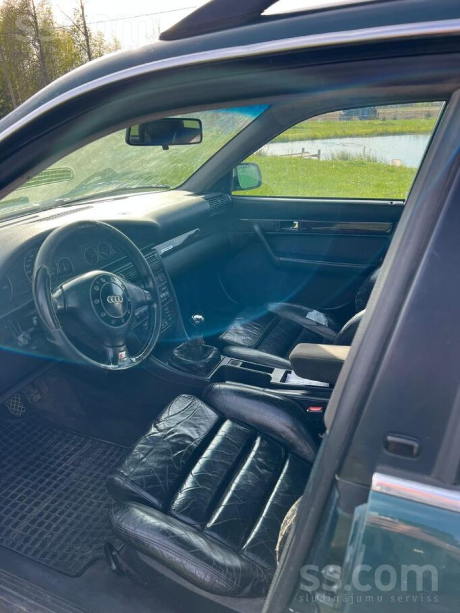 Zaļš Audi A6 1996 Kuldīga, ar dzinēja tilpumu 2.50 L un nobraukumu 513 tūkst. km par 1800 €, foto 5 vietnē AUTOMOTO.COM.LV