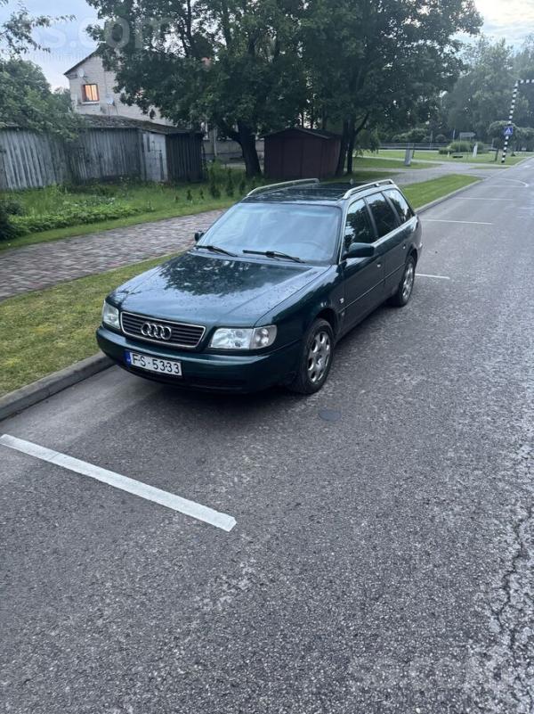 Zaļš Audi A6 1996 Preiļi, ar dzinēja tilpumu 2.50 L un nobraukumu 382 tūkst. km par 1100 €, foto 2 vietnē AUTOMOTO.COM.LV