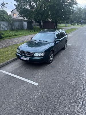 Green Audi A6 1996 in Preili, with an engine capacity of 2.50 L and mileage of 382 thousand km for 1100 €, photo 3 on AUTOMOTO.COM.LV