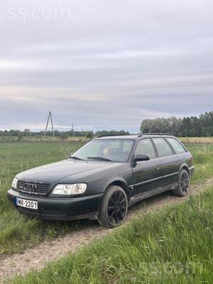 Green Audi A6 1996 in Liepaja, with an engine capacity of 2.50 L and mileage of 338 thousand km for 1750 €, photo  on AUTOMOTO.COM.LV