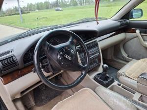 Green Audi A6 1996 in Riga, with an engine capacity of 2.50 L and mileage of 530 thousand km for 1200 €, photo 7 on AUTOMOTO.COM.LV