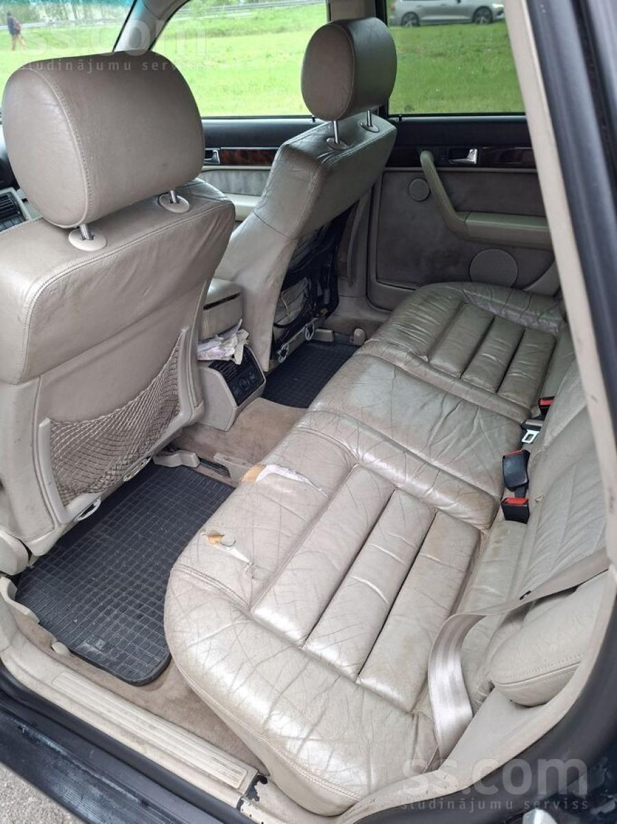 Green Audi A6 1996 in Riga, with an engine capacity of 2.50 L and mileage of 530 thousand km for 1200 €, photo 10 on AUTOMOTO.COM.LV