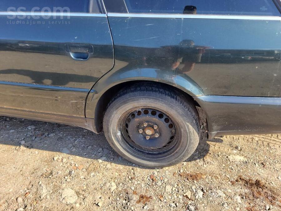 Green Audi A6 1996 in Daugavpils, with an engine capacity of 2.80 L and mileage of 465 thousand km for 1000 €, photo 8 on AUTOMOTO.COM.LV