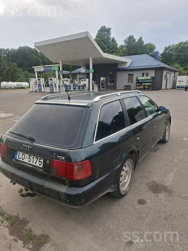 Зеленый Ауди А6 1996 в Балви, объемом двигателя 2.50 л и пробегом 540 тыс. км за 1100 €, фото 1 на AUTOMOTO.COM.LV