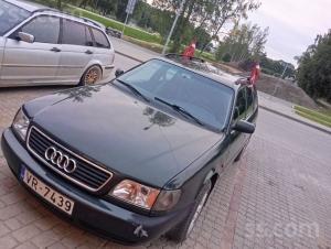 Green Audi A6 1996 in Cesis, with an engine capacity of 1.90 L and mileage of 492 thousand km for 1700 €, photo  on AUTOMOTO.COM.LV