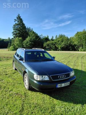 Green Audi A6 1996 in Liepaja, with an engine capacity of 2.50 L and mileage of 465 thousand km for 1800 €, photo  on AUTOMOTO.COM.LV