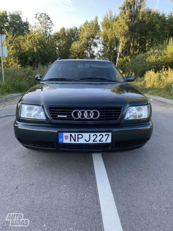 Green Audi A6 1996 in Alytus, with an engine capacity of 2.50 L and mileage of 483 thousand km for 4200 €, photo 1 on AUTOMOTO.COM.LV