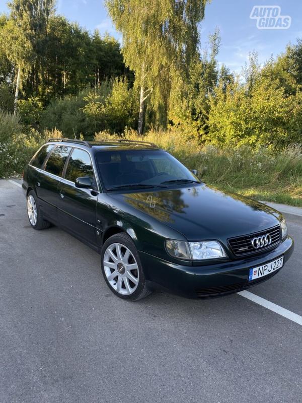 Green Audi A6 1996 in Alytus, with an engine capacity of 2.50 L and mileage of 483 thousand km for 4200 €, photo 3 on AUTOMOTO.COM.LV