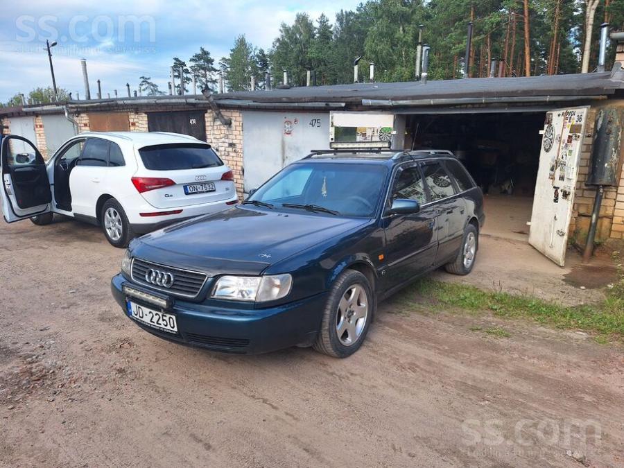 Green Audi A6 1996 in Daugavpils, with an engine capacity of 2.50 L and mileage of 35 thousand km for 2500 €, photo 1 on AUTOMOTO.COM.LV