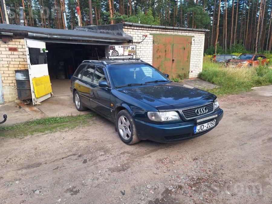 Green Audi A6 1996 in Daugavpils, with an engine capacity of 2.50 L and mileage of 35 thousand km for 2500 €, photo 3 on AUTOMOTO.COM.LV