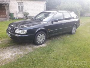 Zaļš Audi A6 1996 Rīga, ar dzinēja tilpumu 2.50 L un nobraukumu 374 tūkst. km par 400 €, foto  vietnē AUTOMOTO.COM.LV
