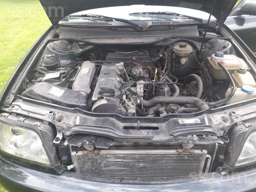 Green Audi A6 1996 in Riga, with an engine capacity of 2.50 L and mileage of 374 thousand km for 400 €, photo 13 on AUTOMOTO.COM.LV
