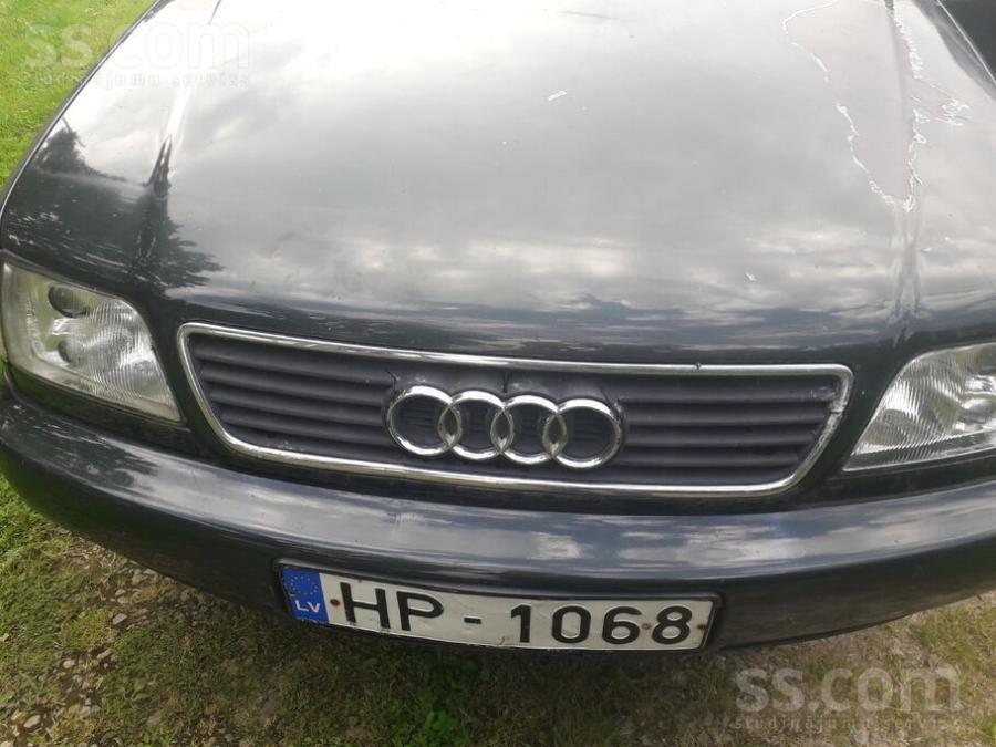 Green Audi A6 1996 in Riga, with an engine capacity of 2.50 L and mileage of 374 thousand km for 400 €, photo 15 on AUTOMOTO.COM.LV