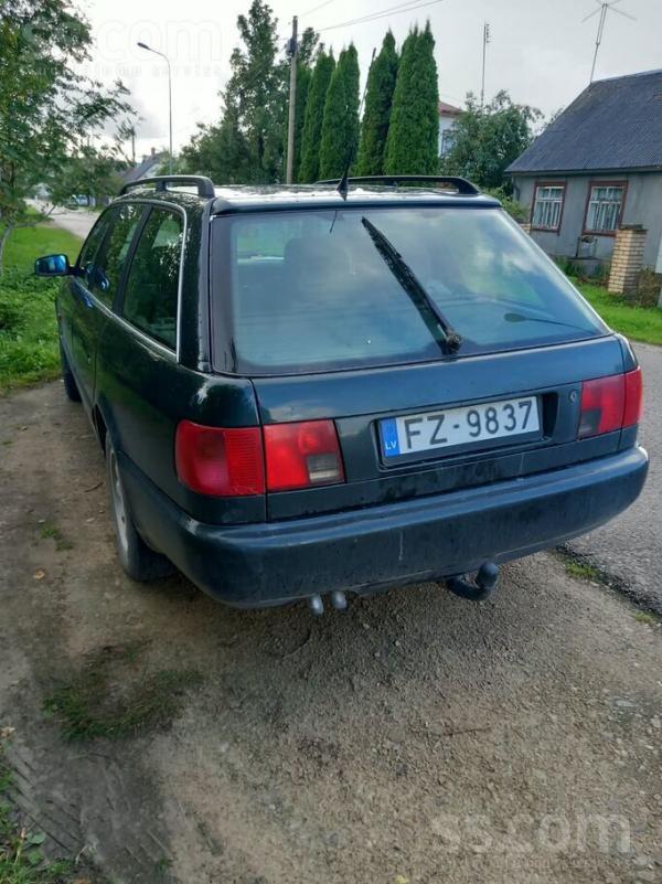 Зеленый Ауди А6 1996 в Прейли, объемом двигателя 2.50 л и пробегом 0 тыс. км за 1500 €, фото 3 на AUTOMOTO.COM.LV