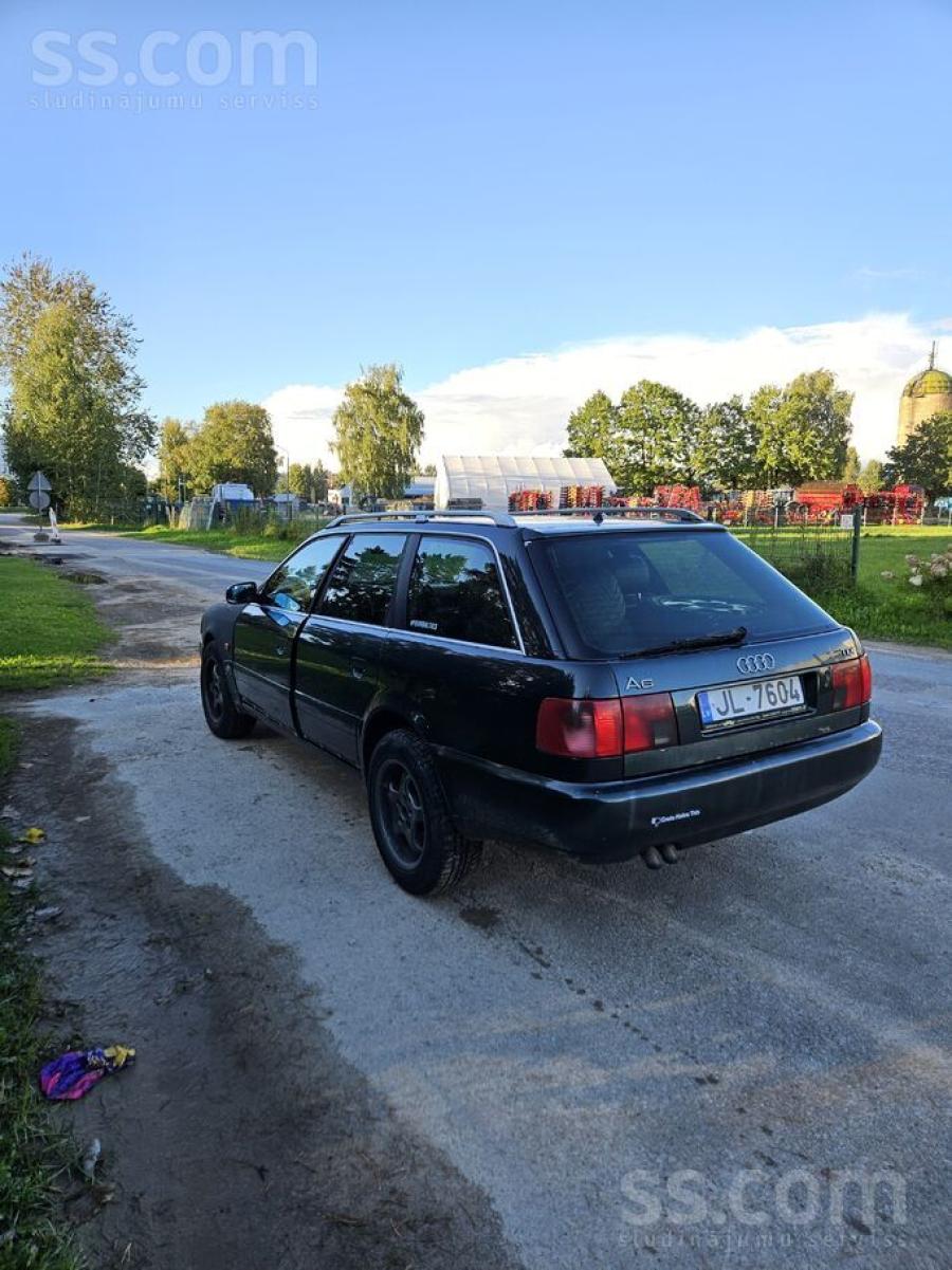 Green Audi A6 1996 in Riga, with an engine capacity of 2.50 L and mileage of 426 thousand km for 1600 €, photo 7 on AUTOMOTO.COM.LV