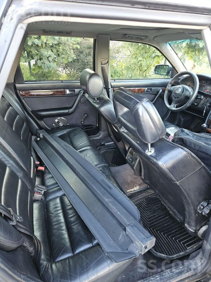 Green Audi A6 1996 in Riga, with an engine capacity of 2.50 L and mileage of 426 thousand km for 1600 €, photo 9 on AUTOMOTO.COM.LV