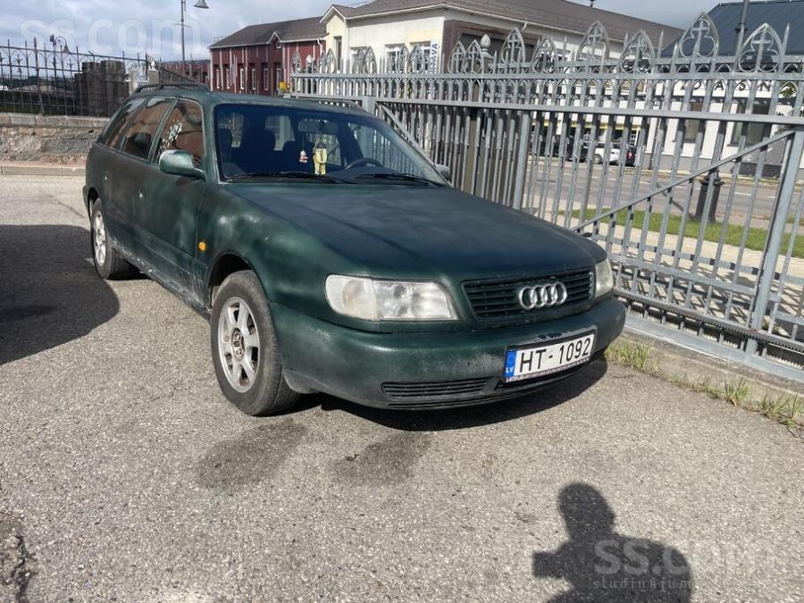 Zaļš Audi A6 1997 Rēzekne, ar dzinēja tilpumu 2.50 L un nobraukumu 375 tūkst. km par 1360 €, foto 5 vietnē AUTOMOTO.COM.LV