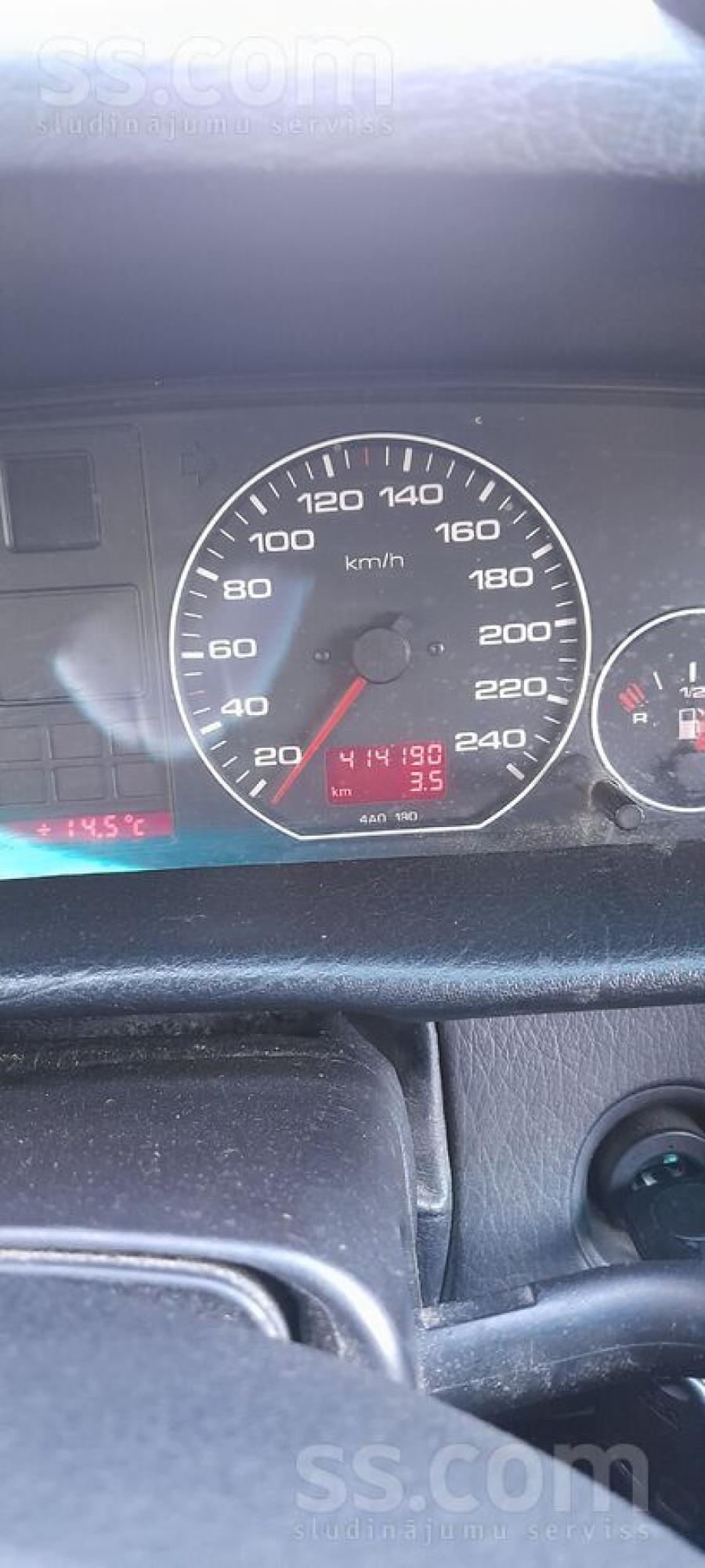 Зеленый Ауди А6 1997 в Талси, объемом двигателя 2.50 л и пробегом 414 тыс. км за 1690 €, фото 9 на AUTOMOTO.COM.LV