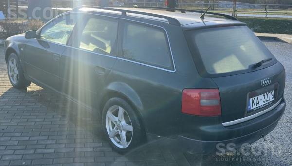 Zaļš Audi A6 1998 Bauska, ar dzinēja tilpumu 2.40 L un nobraukumu 452 tūkst. km par 1350 €, foto 3 vietnē AUTOMOTO.COM.LV