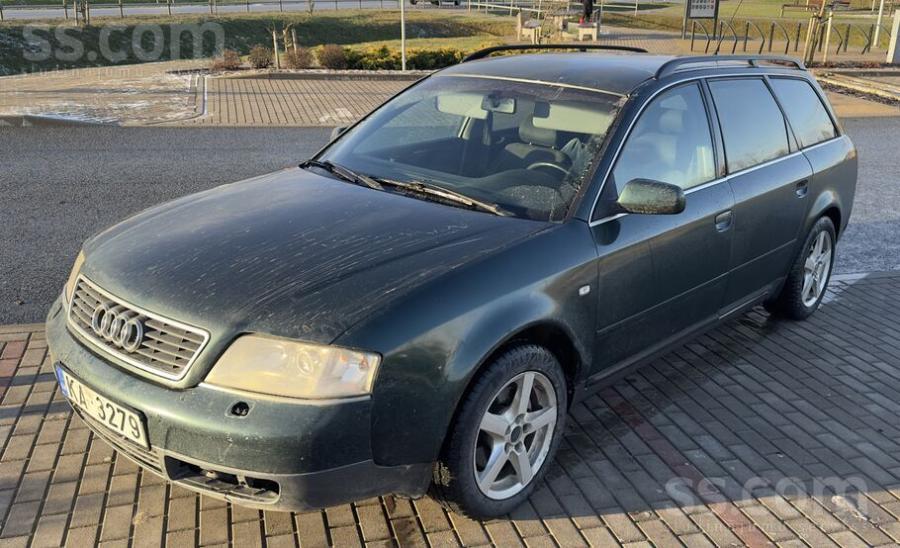 Zaļš Audi A6 1998 Bauska, ar dzinēja tilpumu 2.40 L un nobraukumu 452 tūkst. km par 1350 €, foto 4 vietnē AUTOMOTO.COM.LV