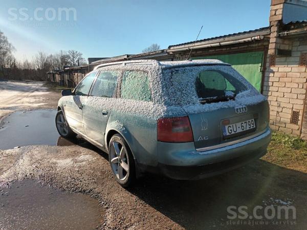 Green Audi A6 1998 in Limbazi, with an engine capacity of 1.80 L and mileage of 360 thousand km for 998 €, photo 3 on AUTOMOTO.COM.LV