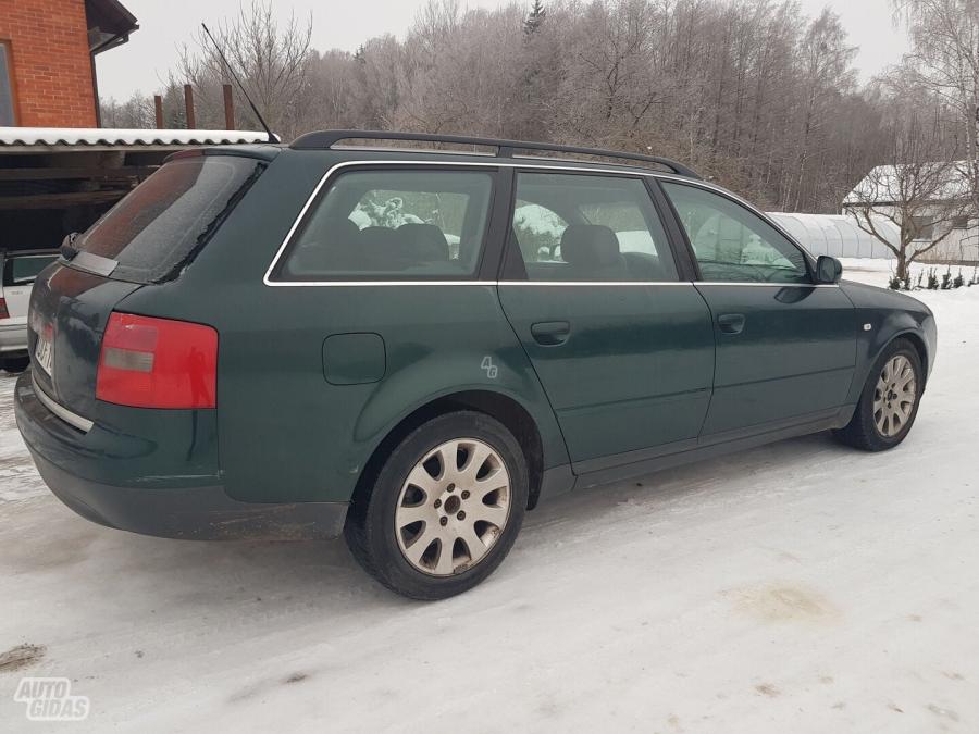 Green Audi A6 1998 in Vilnius, with an engine capacity of 2.40 L and mileage of 300 thousand km for 450 €, photo 2 on AUTOMOTO.COM.LV