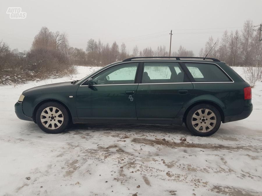 Green Audi A6 1998 in Vilnius, with an engine capacity of 2.40 L and mileage of 300 thousand km for 450 €, photo 5 on AUTOMOTO.COM.LV