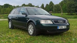 Green Audi A6 1998 in Pakruojis, with an engine capacity of 1.90 L and mileage of 344 thousand km for 1300 €, photo  on AUTOMOTO.COM.LV