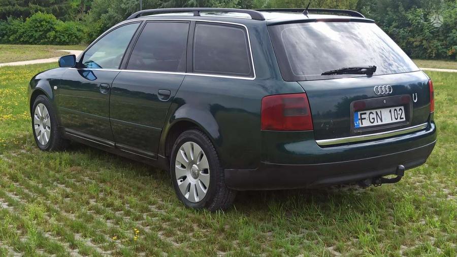 Zaļš Audi A6 1998 Pakruojis, ar dzinēja tilpumu 1.90 L un nobraukumu 344 tūkst. km par 1300 €, foto 5 vietnē AUTOMOTO.COM.LV