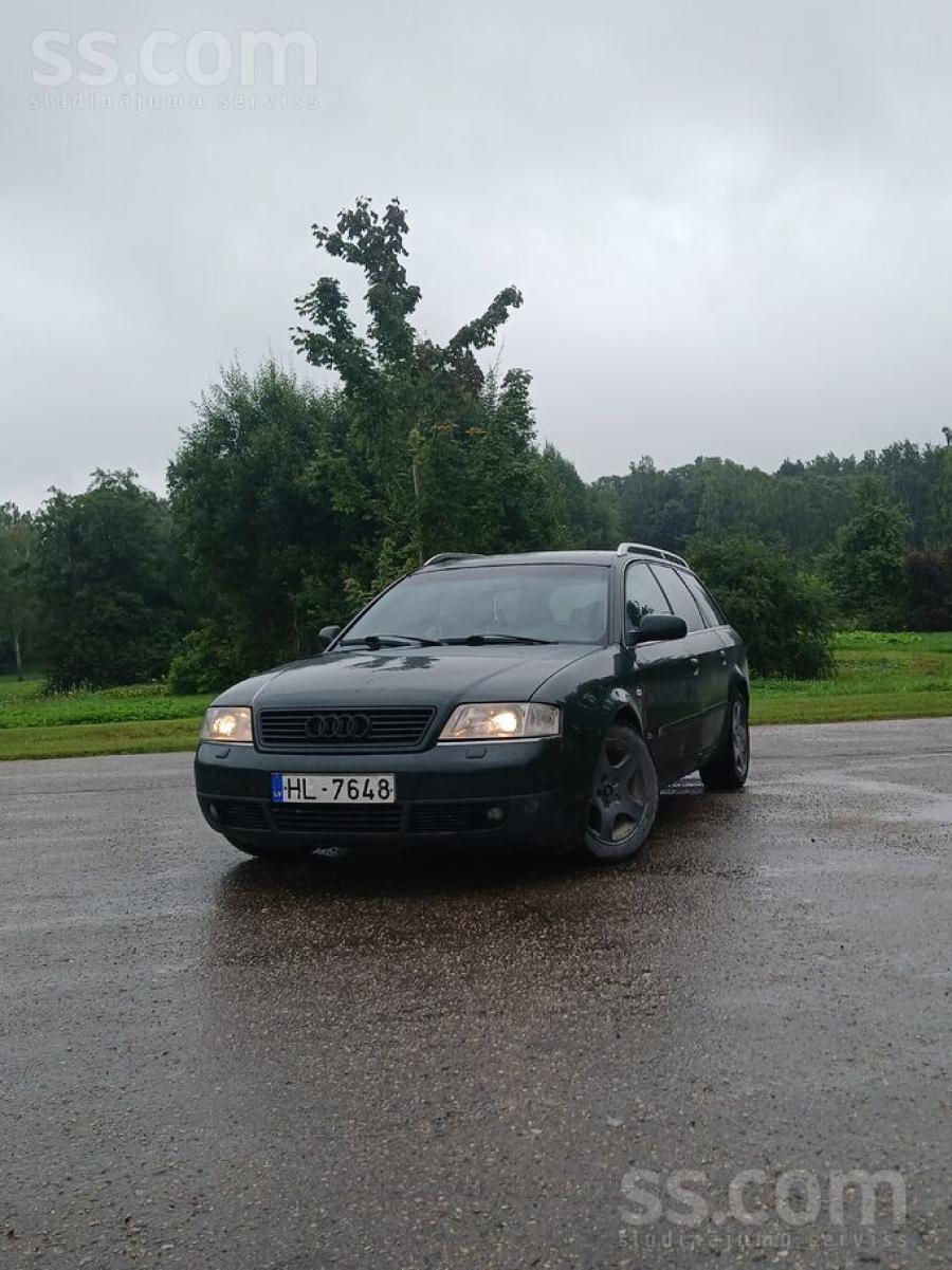 Green Audi A6 1999 in Cesis, with an engine capacity of 1.90 L and mileage of 530 thousand km for 1000 €, photo 1 on AUTOMOTO.COM.LV