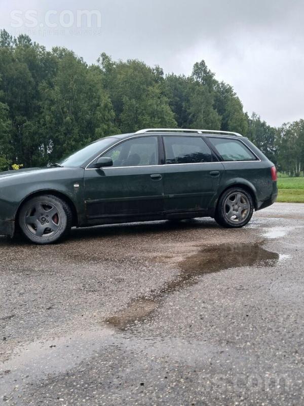 Zaļš Audi A6 1999 Cēsis, ar dzinēja tilpumu 1.90 L un nobraukumu 530 tūkst. km par 1000 €, foto 3 vietnē AUTOMOTO.COM.LV