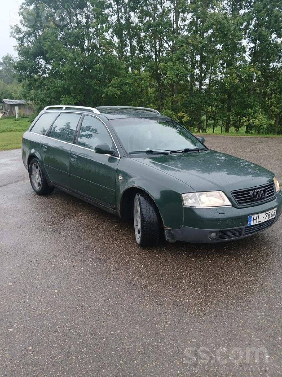 Green Audi A6 1999 in Cesis, with an engine capacity of 1.90 L and mileage of 530 thousand km for 1000 €, photo 5 on AUTOMOTO.COM.LV