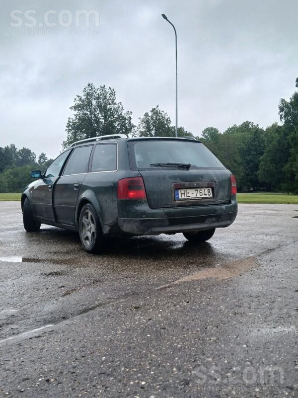 Zaļš Audi A6 1999 Cēsis, ar dzinēja tilpumu 1.90 L un nobraukumu 530 tūkst. km par 1000 €, foto 5 vietnē AUTOMOTO.COM.LV