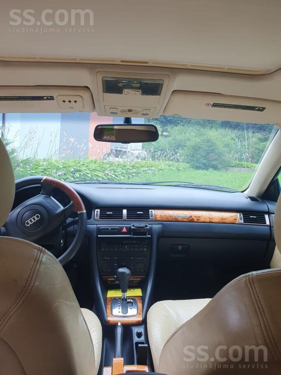 Zaļš Audi A6 1999 Saldus, ar dzinēja tilpumu 2.80 L un nobraukumu 301 tūkst. km par 800 €, foto 5 vietnē AUTOMOTO.COM.LV