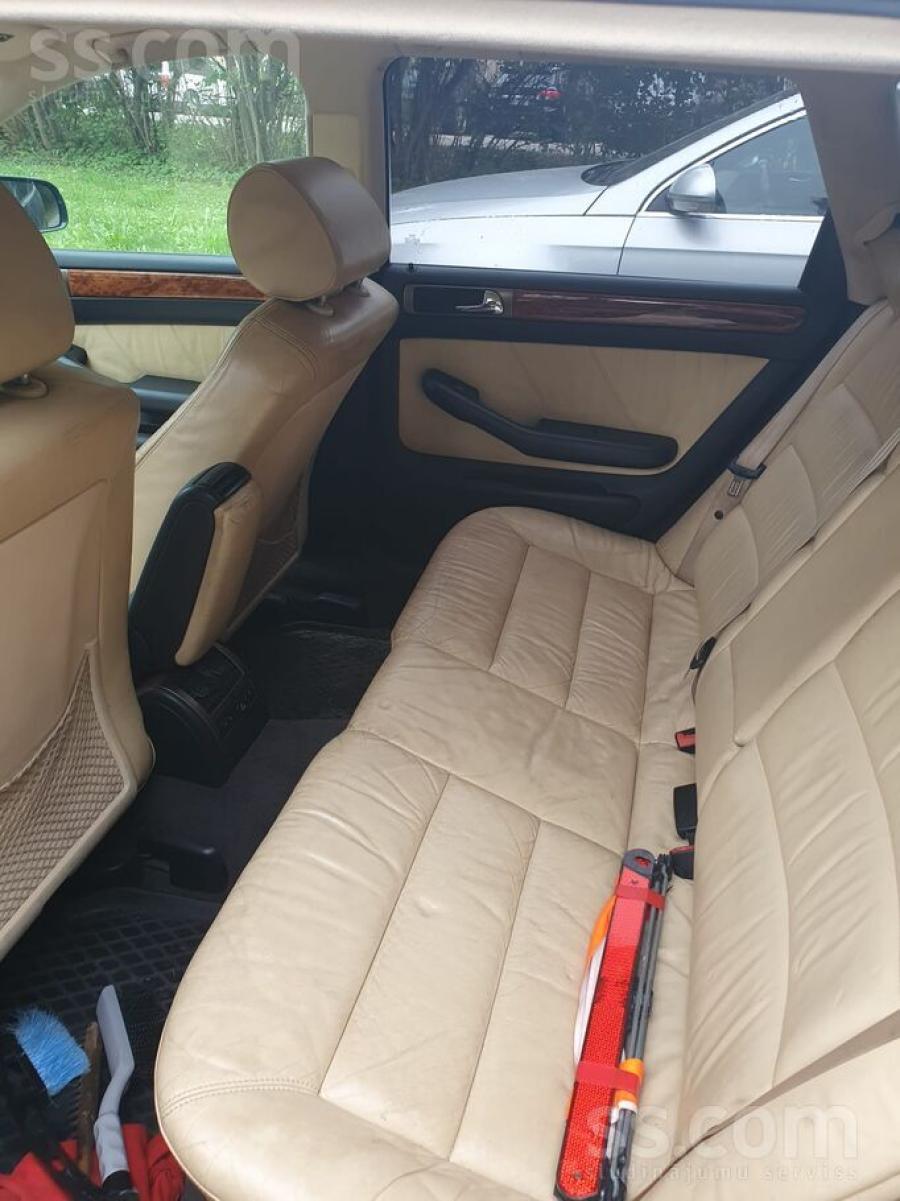 Zaļš Audi A6 1999 Saldus, ar dzinēja tilpumu 2.80 L un nobraukumu 301 tūkst. km par 800 €, foto 7 vietnē AUTOMOTO.COM.LV