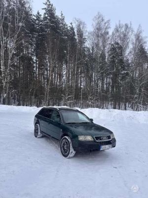 Green Audi A6 2000 in Trakai, with an engine capacity of 1.90 L and mileage of 380 thousand km for 1250 €, photo  on AUTOMOTO.COM.LV