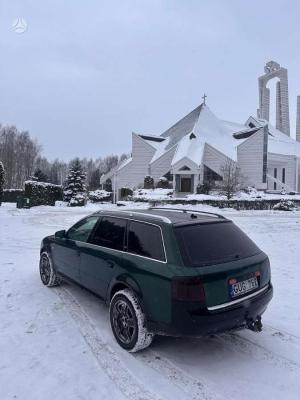 Green Audi A6 2000 in Trakai, with an engine capacity of 1.90 L and mileage of 380 thousand km for 1250 €, photo 3 on AUTOMOTO.COM.LV