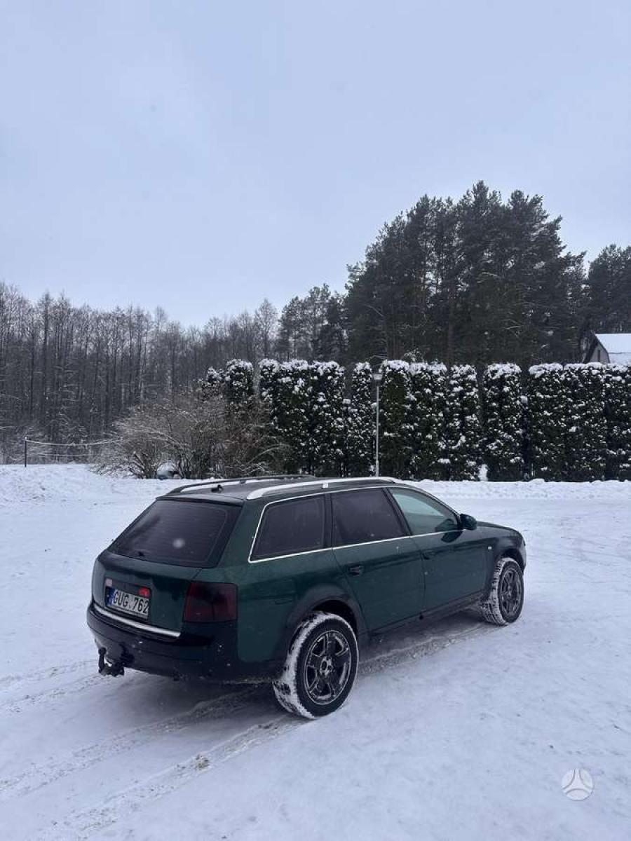 Green Audi A6 2000 in Trakai, with an engine capacity of 1.90 L and mileage of 380 thousand km for 1250 €, photo 4 on AUTOMOTO.COM.LV