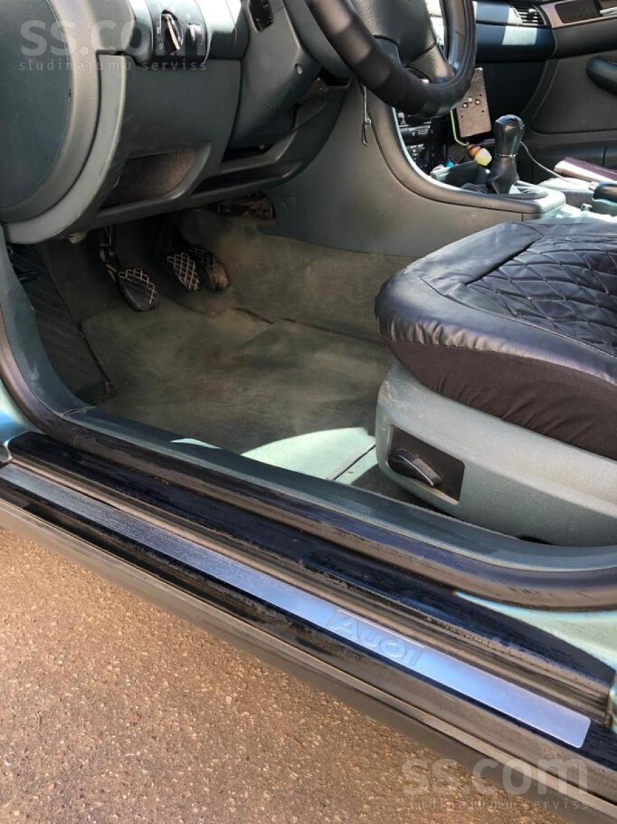 Green Audi A6 2000 in Riga, with an engine capacity of 1.90 L and mileage of 349 thousand km for 1300 €, photo 12 on AUTOMOTO.COM.LV