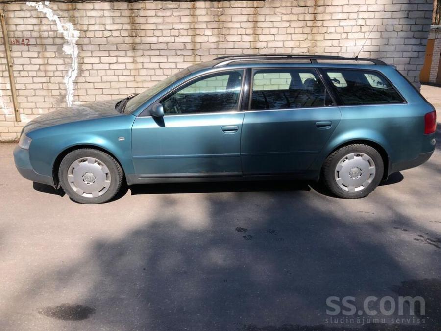 Green Audi A6 2000 in Riga, with an engine capacity of 1.90 L and mileage of 349 thousand km for 1300 €, photo 13 on AUTOMOTO.COM.LV