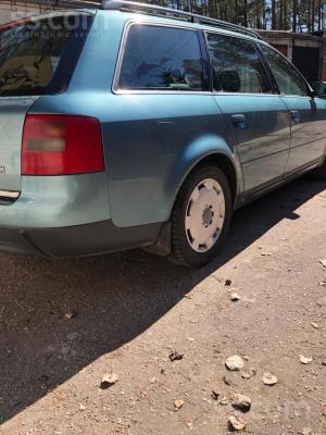 Green Audi A6 2000 in Riga, with an engine capacity of 1.90 L and mileage of 349 thousand km for 1300 €, photo 15 on AUTOMOTO.COM.LV