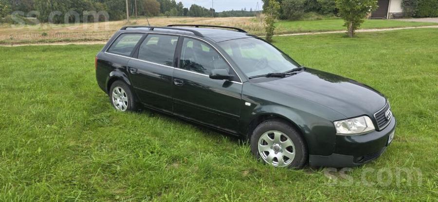 Green Audi A6 2002 in Cesis, with an engine capacity of 1.90 L and mileage of 493 thousand km for 2200 €, photo 4 on AUTOMOTO.COM.LV