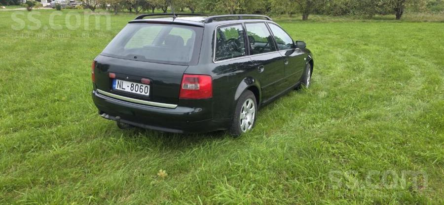Green Audi A6 2002 in Cesis, with an engine capacity of 1.90 L and mileage of 493 thousand km for 2200 €, photo 5 on AUTOMOTO.COM.LV