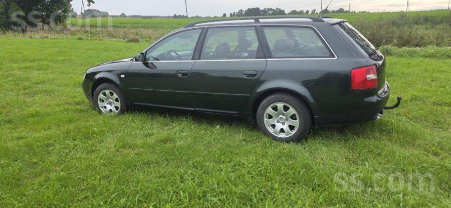 Green Audi A6 2002 in Cesis, with an engine capacity of 1.90 L and mileage of 493 thousand km for 2200 €, photo 7 on AUTOMOTO.COM.LV