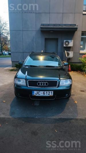 Zaļš Audi A6 2002 Rīga, ar dzinēja tilpumu 1.90 L un nobraukumu 413 tūkst. km par 1550 €, foto  vietnē AUTOMOTO.COM.LV