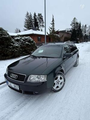 Green Audi A6 2003 in Vilnius, with an engine capacity of 1.90 L and mileage of 358 thousand km for 1650 €, photo  on AUTOMOTO.COM.LV