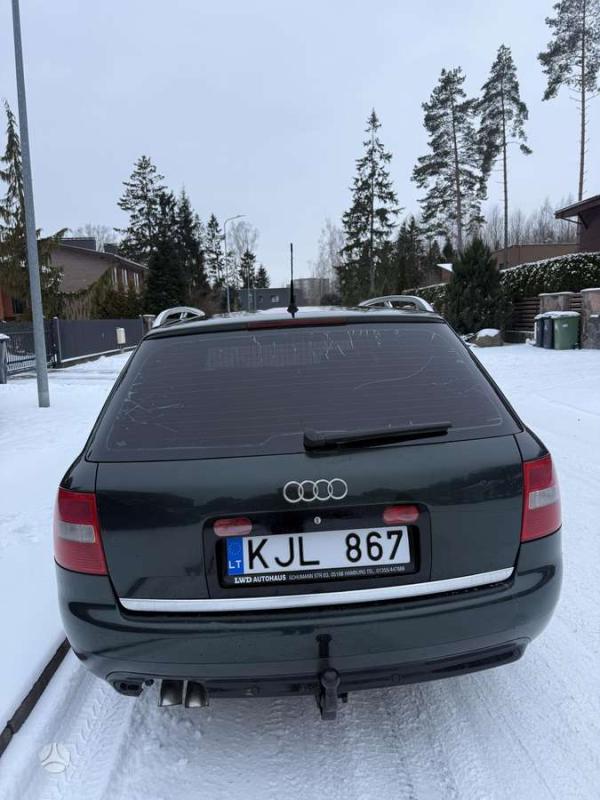 Zaļš Audi A6 2003 Viļņa, ar dzinēja tilpumu 1.90 L un nobraukumu 358 tūkst. km par 1650 €, foto 7 vietnē AUTOMOTO.COM.LV