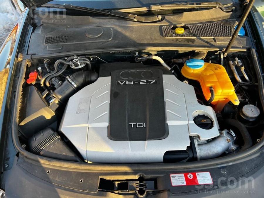 Zaļš Audi A6 2006 Rēzekne, ar dzinēja tilpumu 2.70 L un nobraukumu 328 tūkst. km par 2200 €, foto 12 vietnē AUTOMOTO.COM.LV